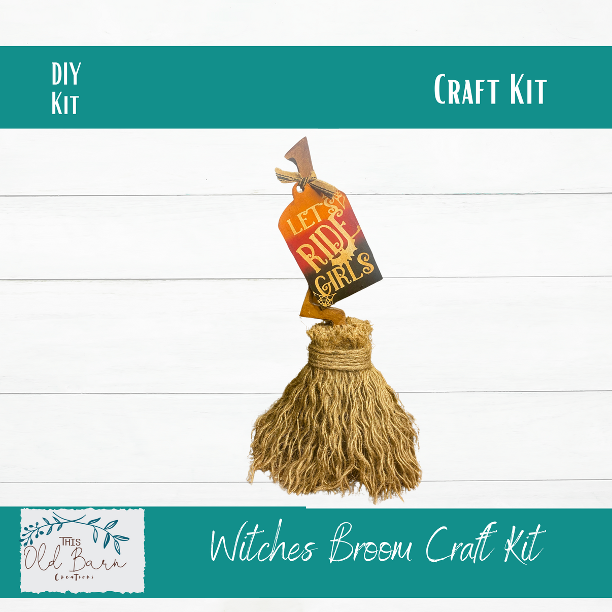 Witches Broom Craft Kit – ThisOldBarnCreations